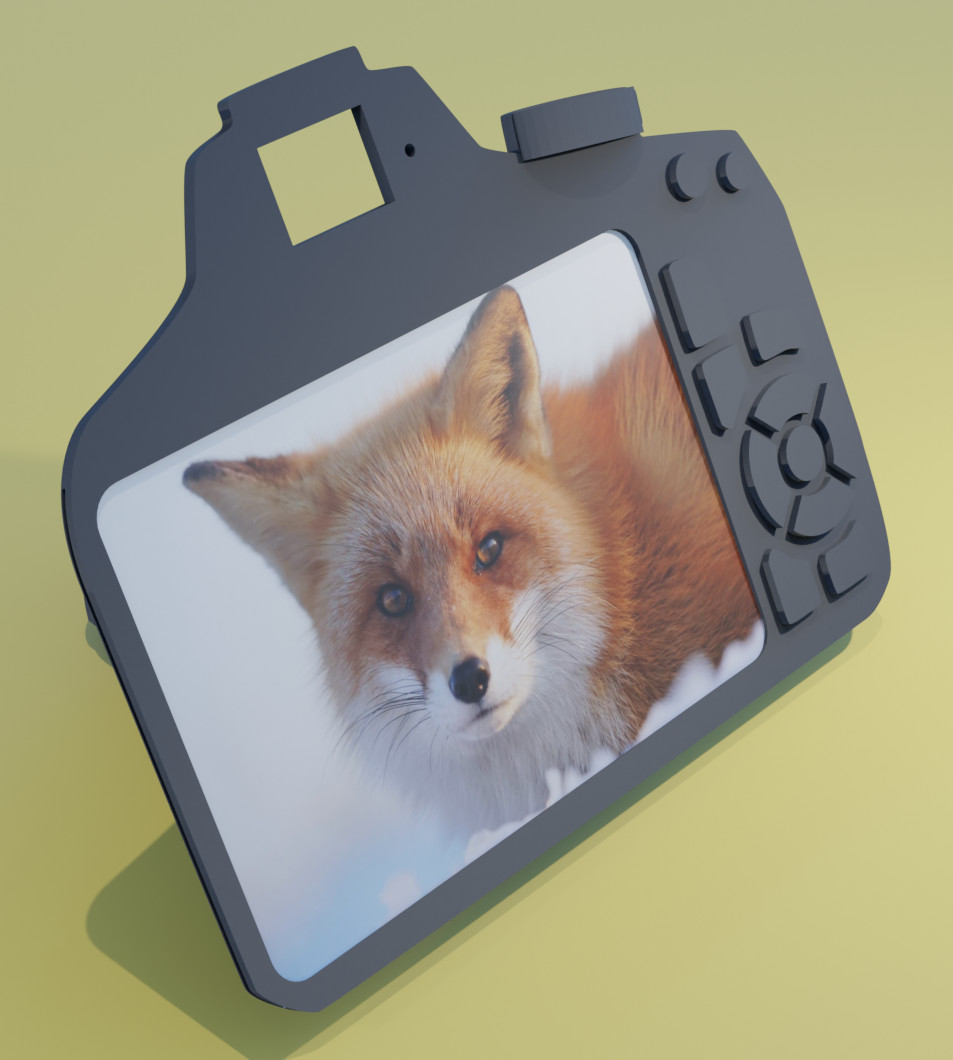 The DSLR Picture Frame by Bearic | Download free STL model | Printables.com