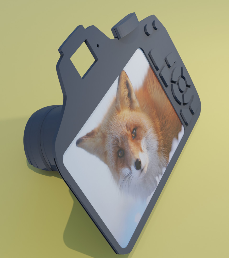The DSLR Picture Frame by Bearic | Download free STL model | Printables.com
