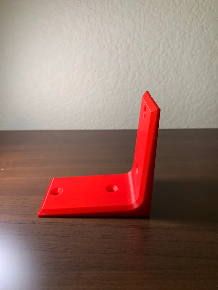 Angular Shelf Bracket by chrisONkey | Download free STL model ...