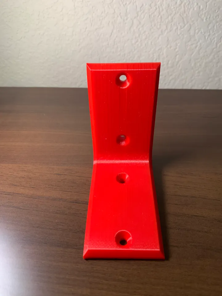 Angular Shelf Bracket by chrisONkey | Download free STL model ...