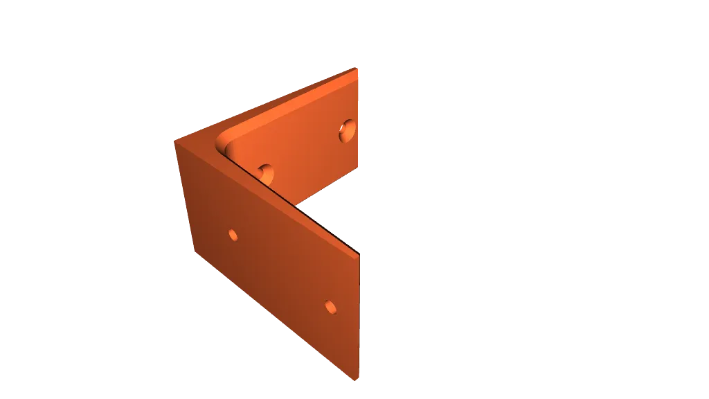 Angular Shelf Bracket by chrisONkey | Download free STL model ...