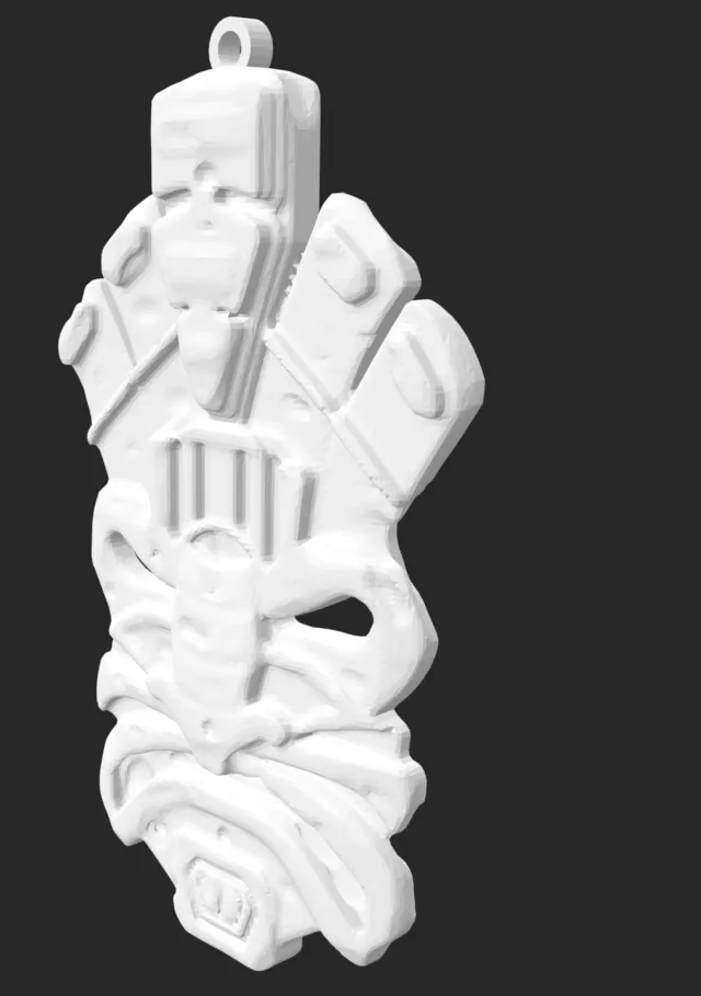 Incan Mask by AngryPotato | Download free STL model | Printables.com
