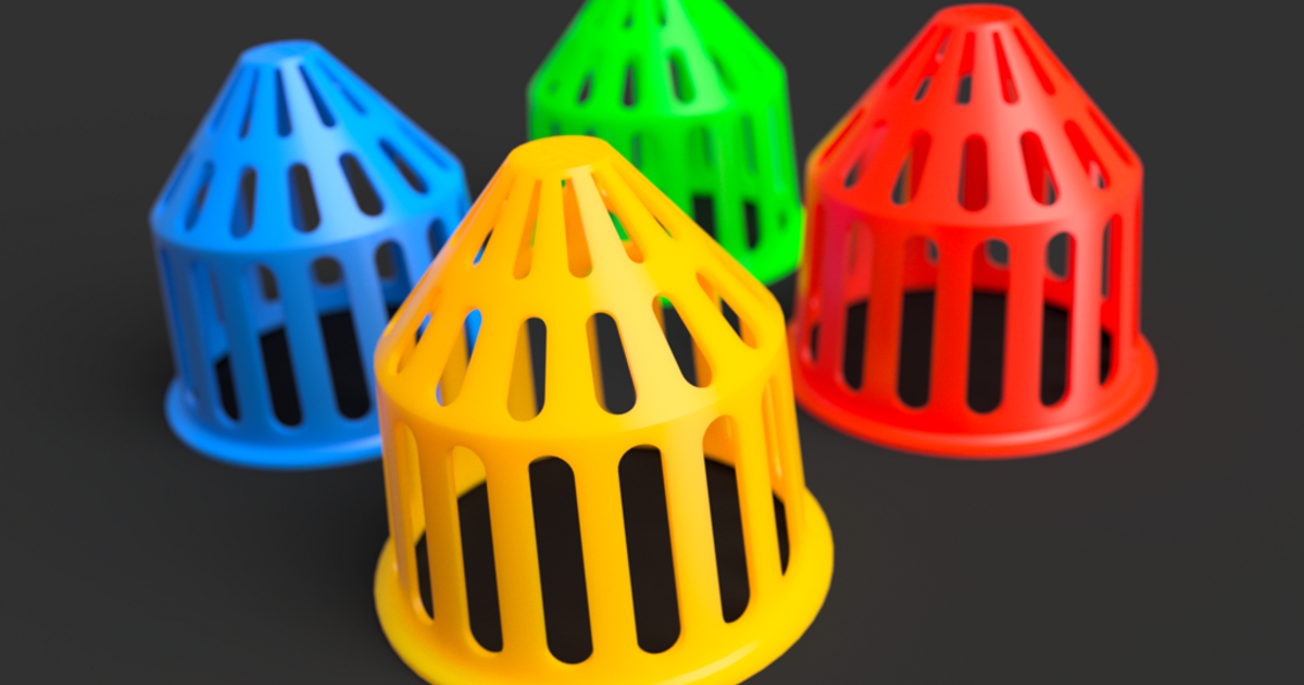 Net Cups by Borderbox | Download free STL model | Printables.com