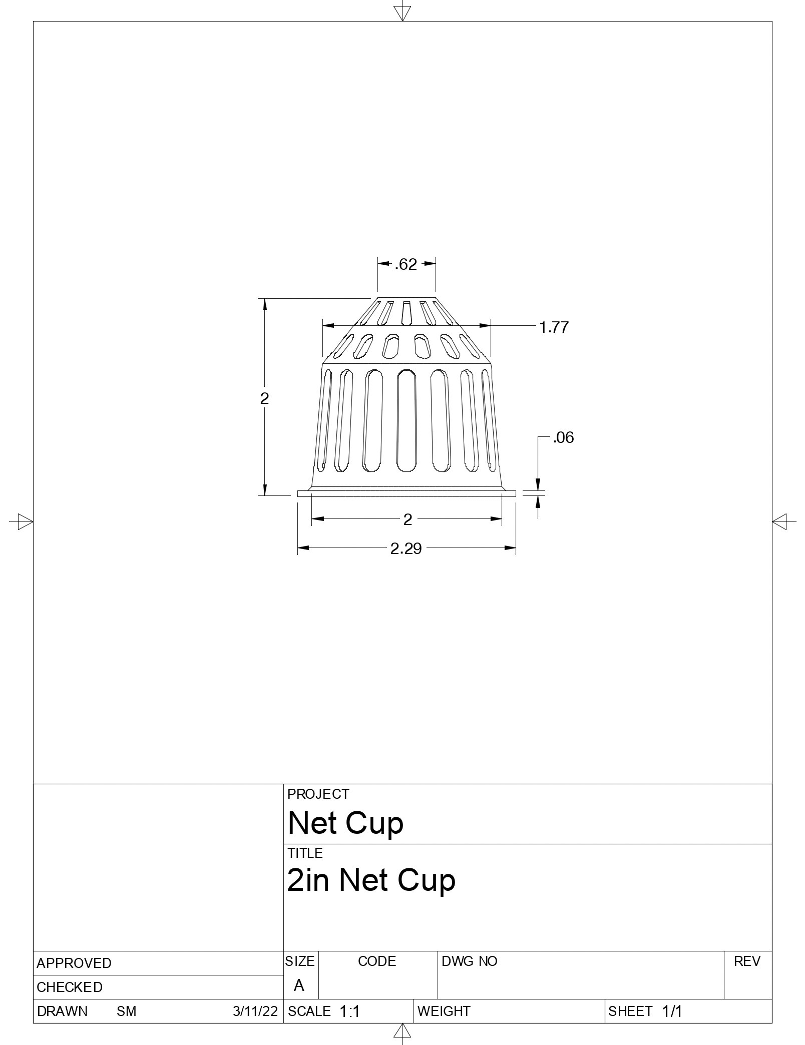 Net Cups by Borderbox | Download free STL model | Printables.com