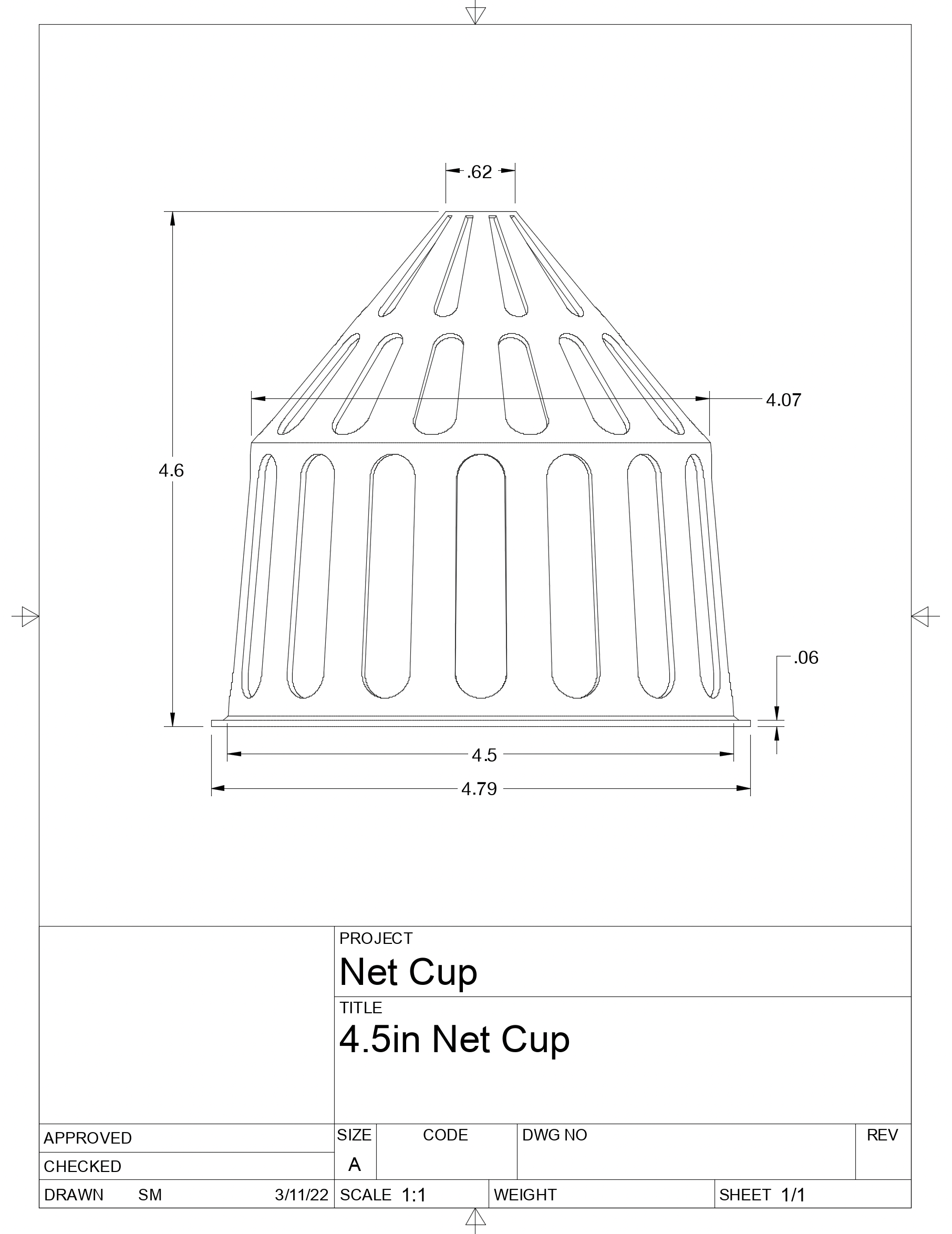 Net Cups by Borderbox | Download free STL model | Printables.com
