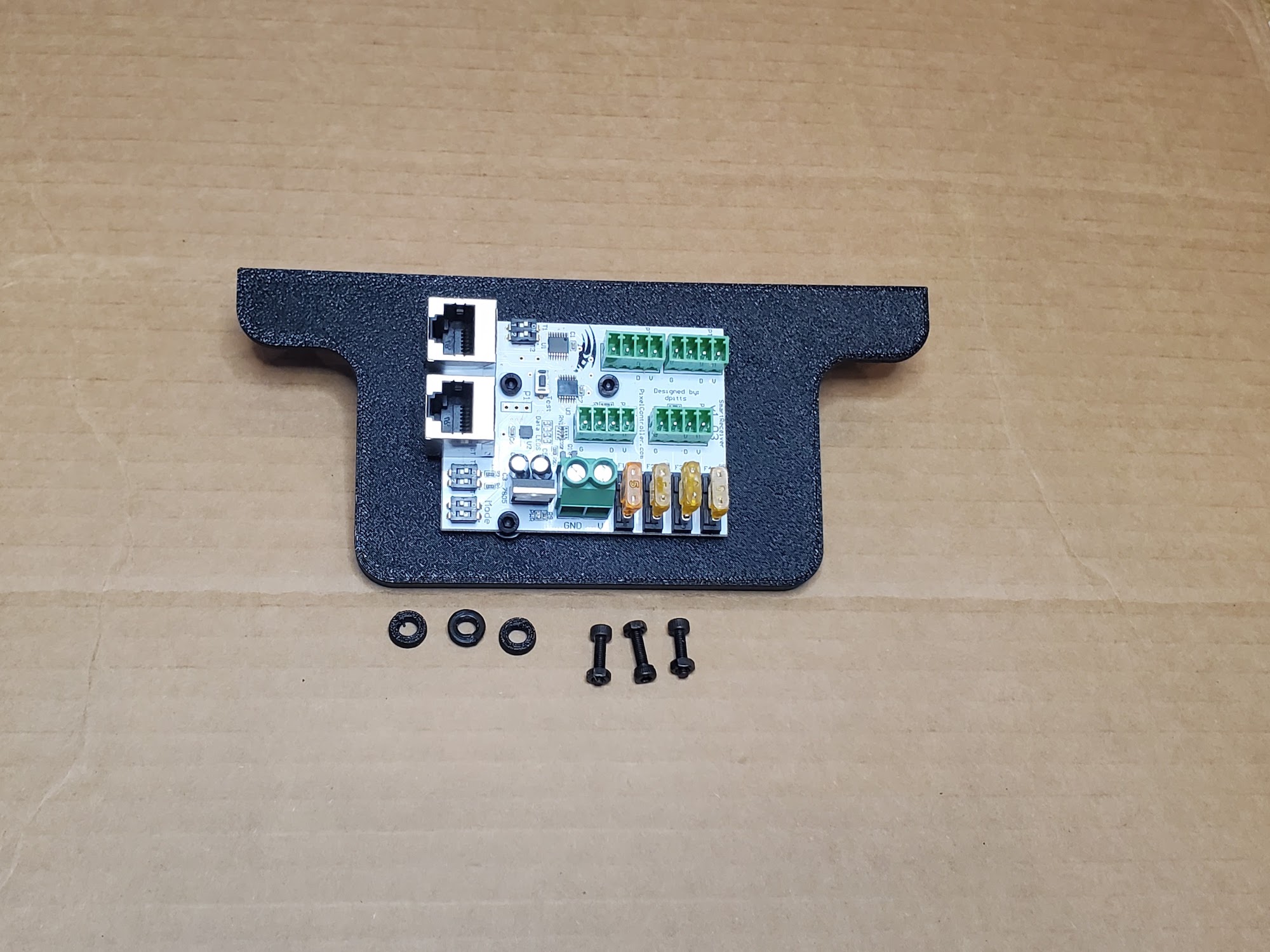 Falcon v1 Smart Receiver PSU Mount by Derik Whittaker | Download free STL model | Printables.com