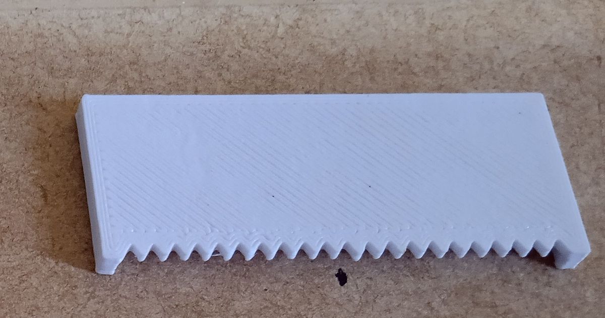 Simple frame hidden hook by FellipeC | Download free STL model ...