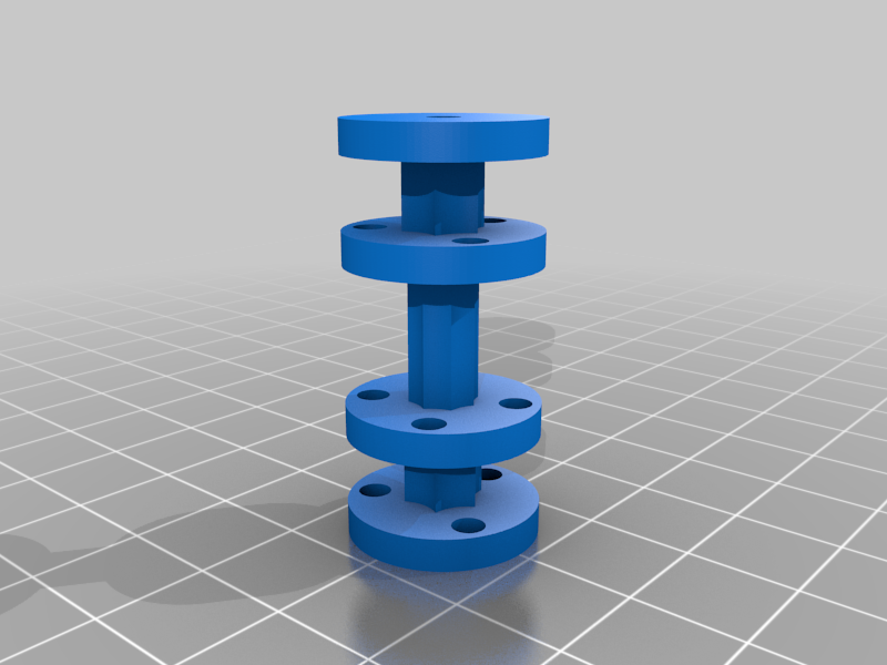 Planetary Roller Robot Actuator 44:1 by tmackay | Download free STL ...