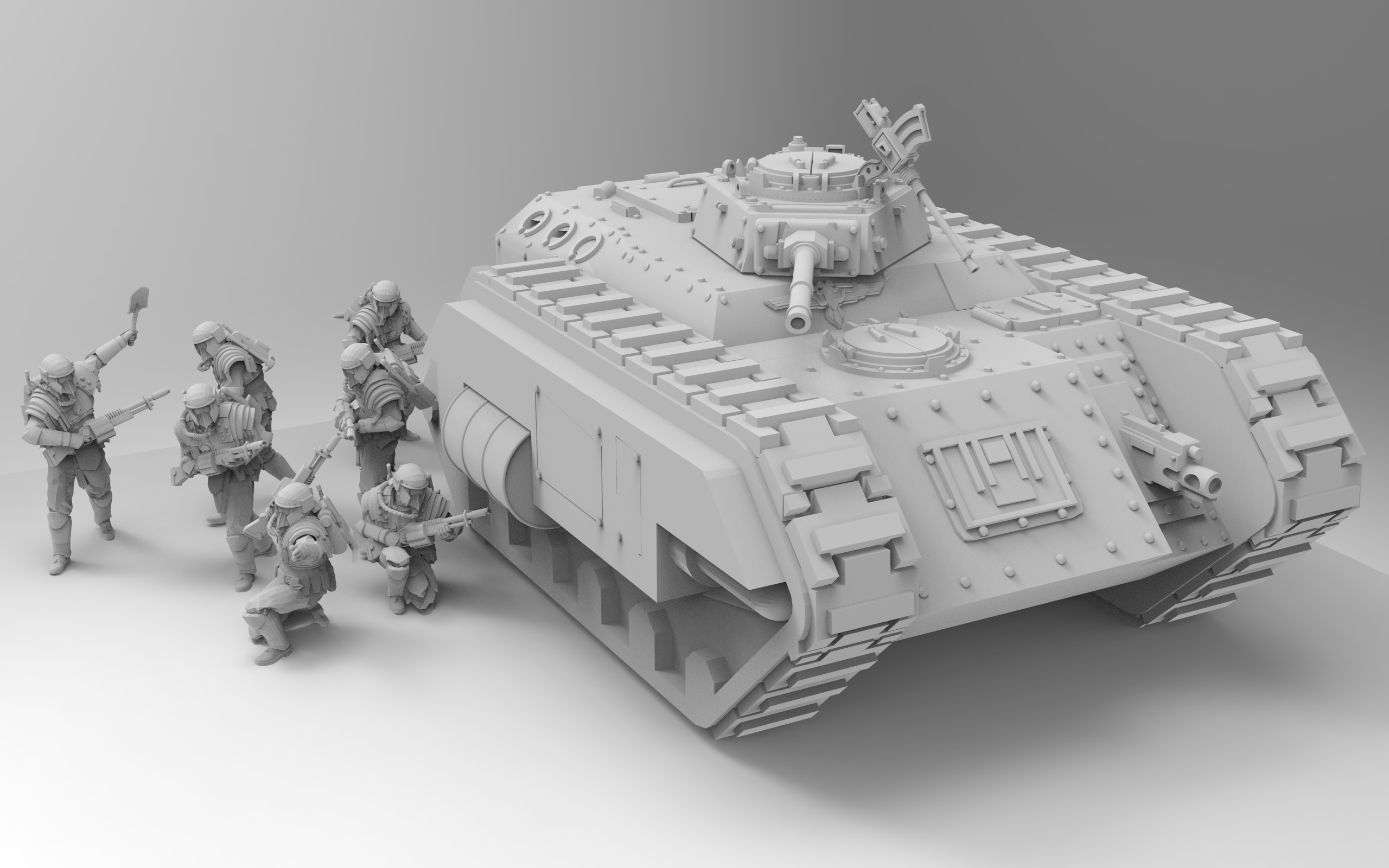 Kimera Armoured Transport - Spearhead the Assault by ThatEvilOne ...
