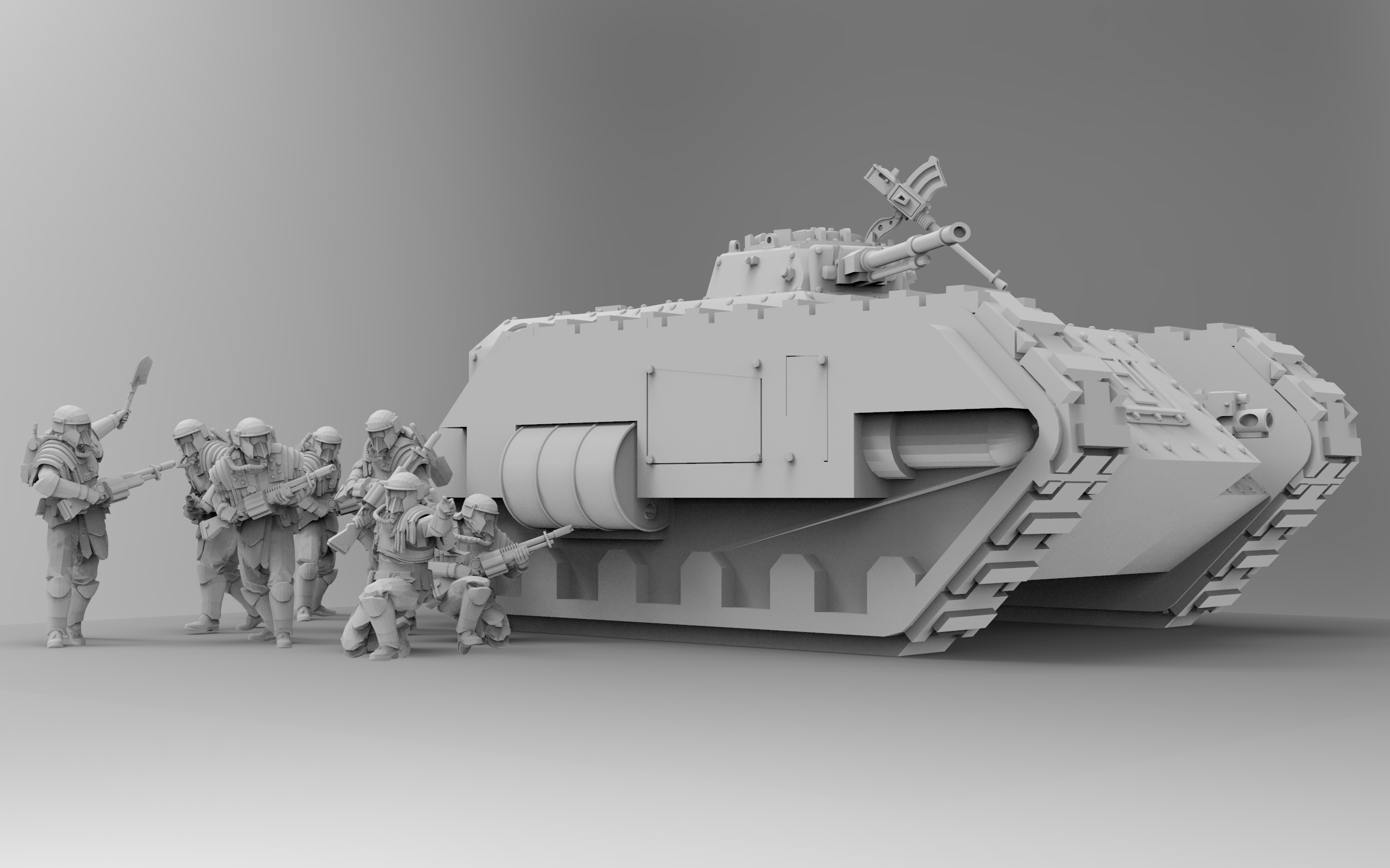 Kimera Armoured Transport - Spearhead the Assault by ThatEvilOne ...