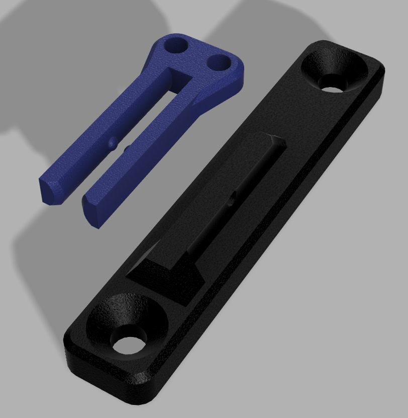 Snap fit wall mount by Argent Fabrications | Download free STL model ...