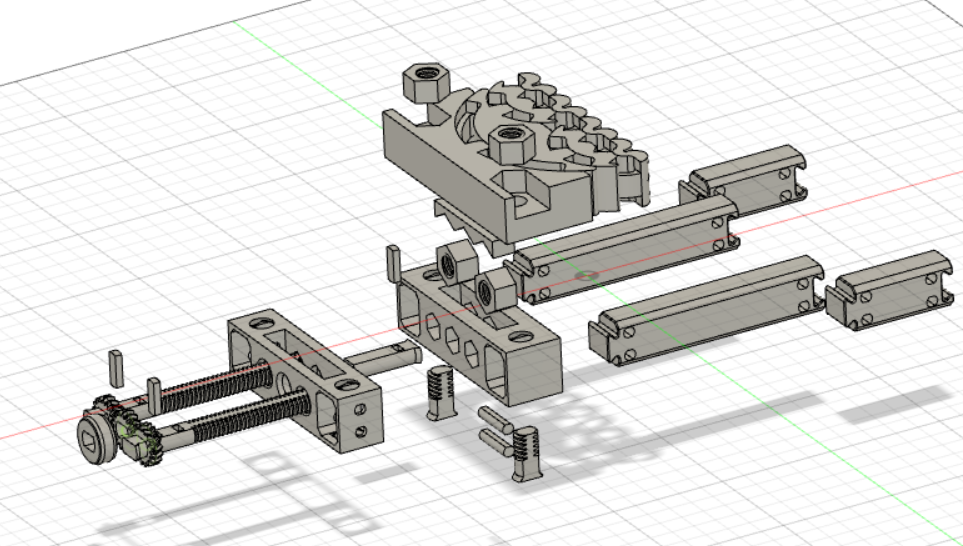 Fully 3D Printed Modular Fractal Vise Test Piece da Asraff Amzani ...