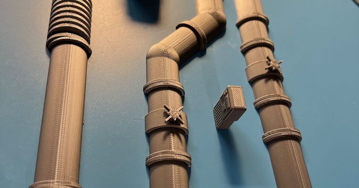 Pipeline Terrain von RobertusMaximus | Kostenloses STL-Modell ...