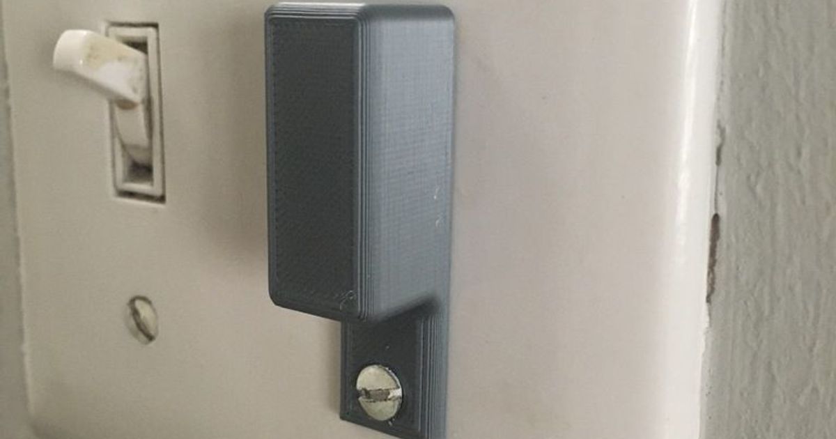 Light Switch Lock by Breeki | Download free STL model | Printables.com