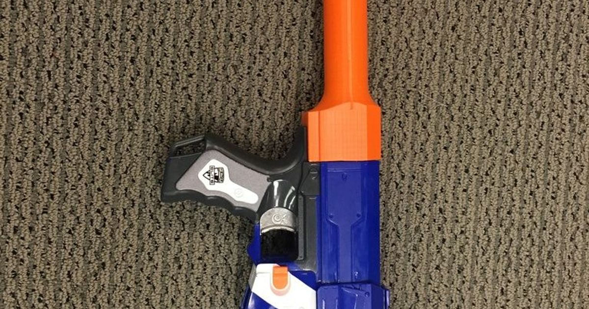 Nerf Stock by Breeki | Download free STL model | Printables.com