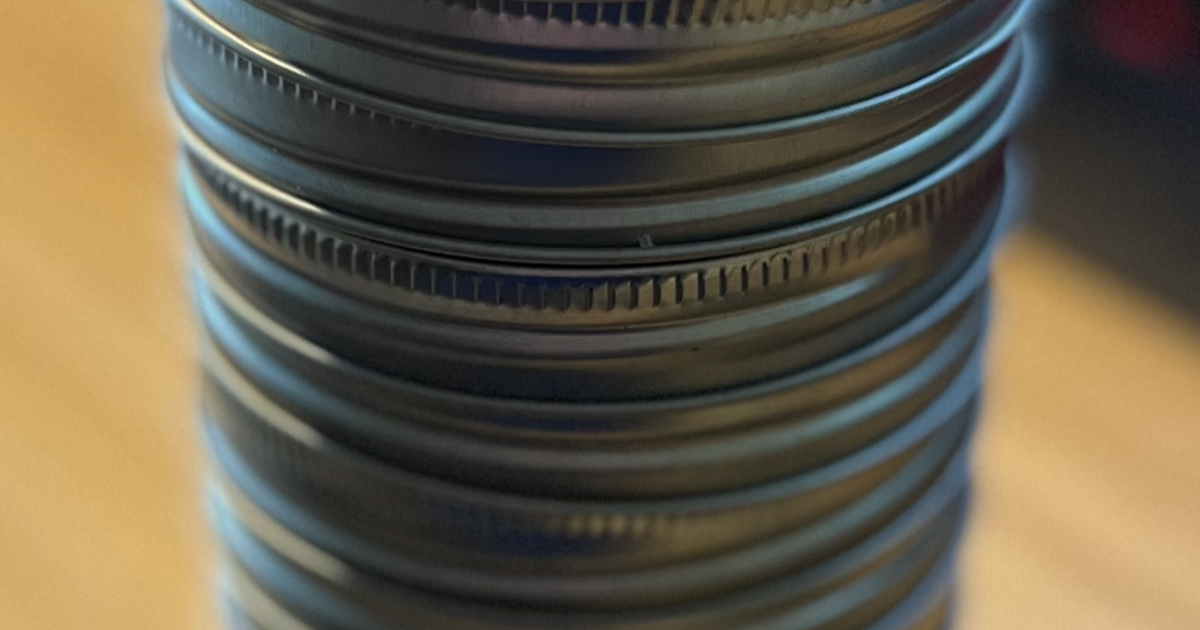 Ball Canning Ring Tower - Wide Mouth by Tad | Download free STL model ...