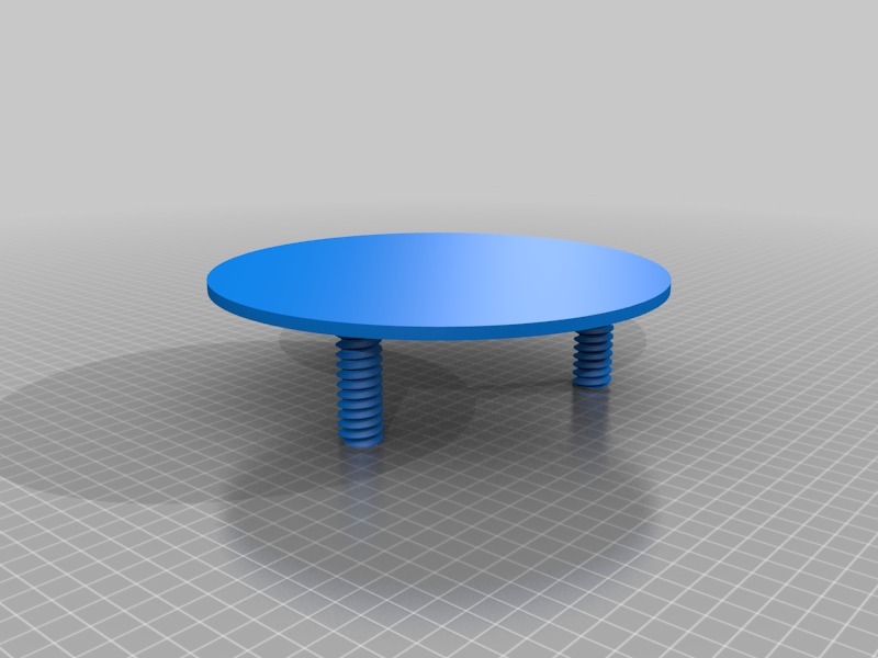 Adjustible Monitor Stand (60mm-110mm) by Tad | Download free STL model ...