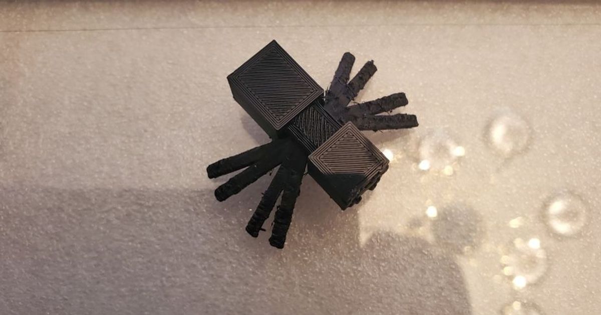Minecraft Spider by Steven786 | Download free STL model | Printables.com