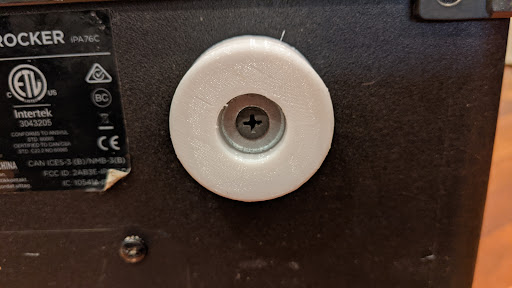 ION Block Rocker Speaker Replacement foot by RiceRocket | Download free ...