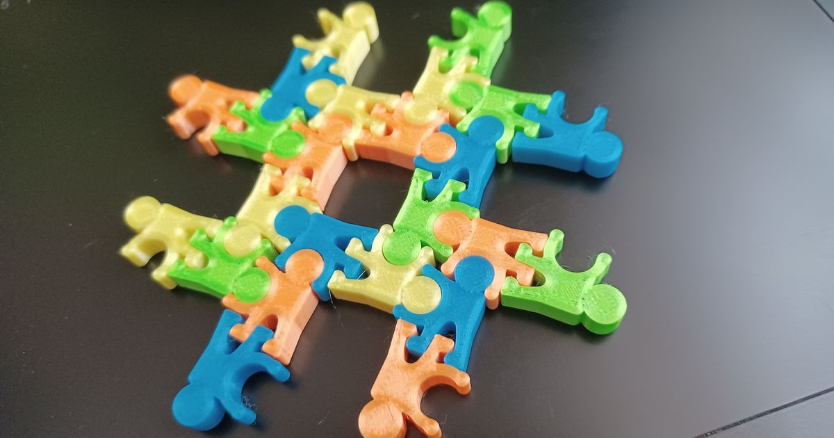 Interlocking Meeple by alo89 | Download free STL model | Printables.com