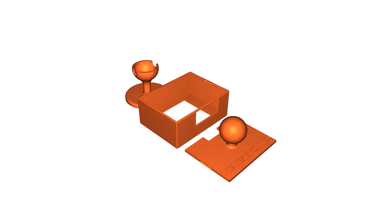 Support and enclosure for HC-SR501 motion sensor module by clement0635 ...