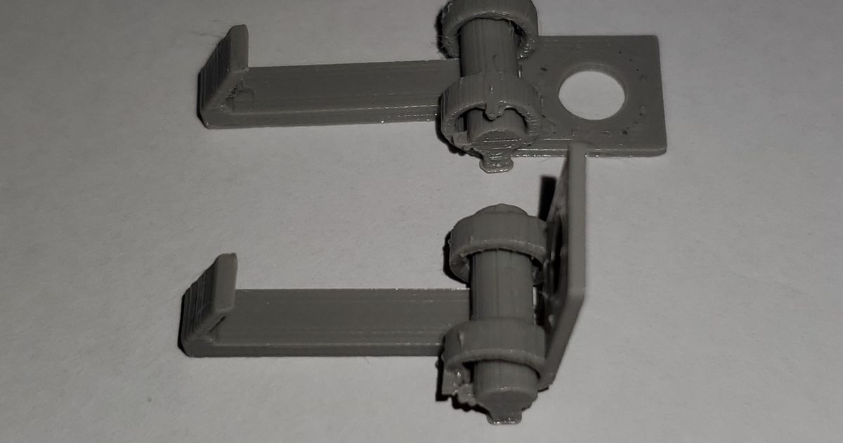 Easy-hang picture hanger by senatorpjt | Download free STL model ...