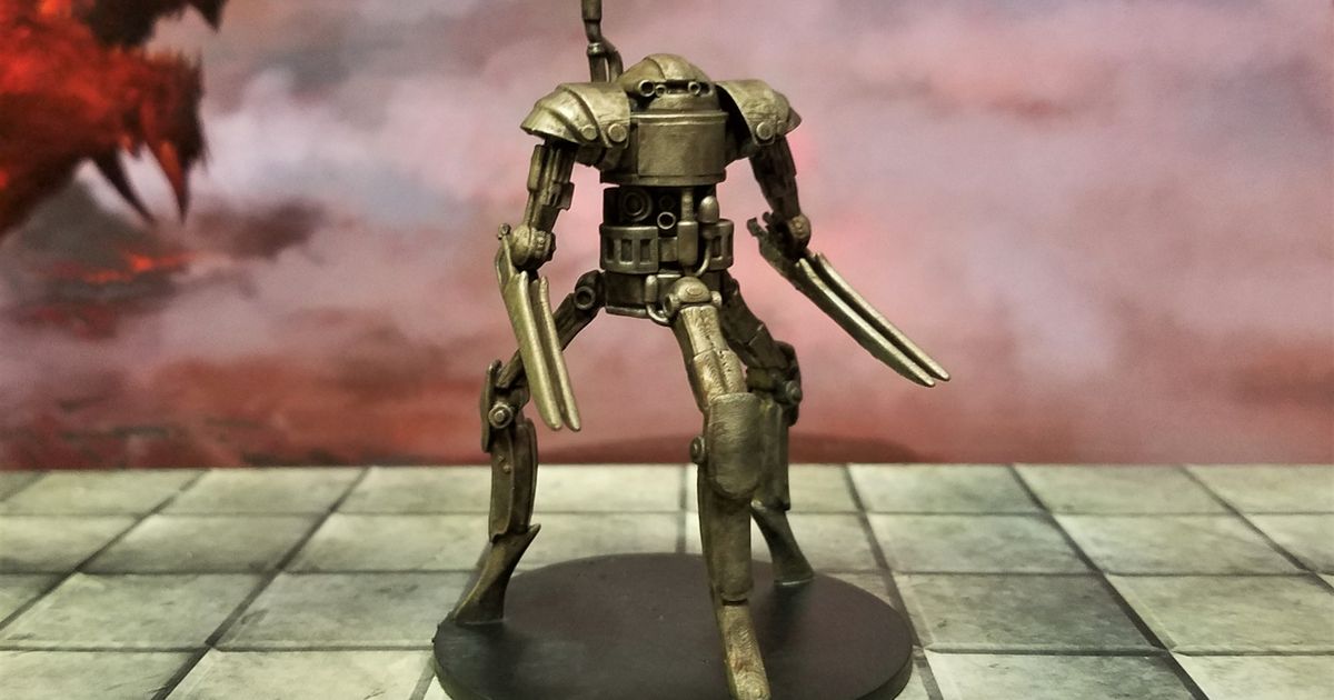 Clockwork Tri-Leg Battle Master by MZ4250 | Download free STL model ...