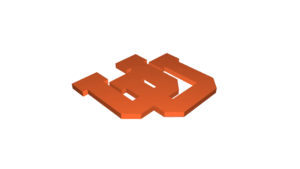 Interlocking U - University of Utah by aroet | Download free STL model ...