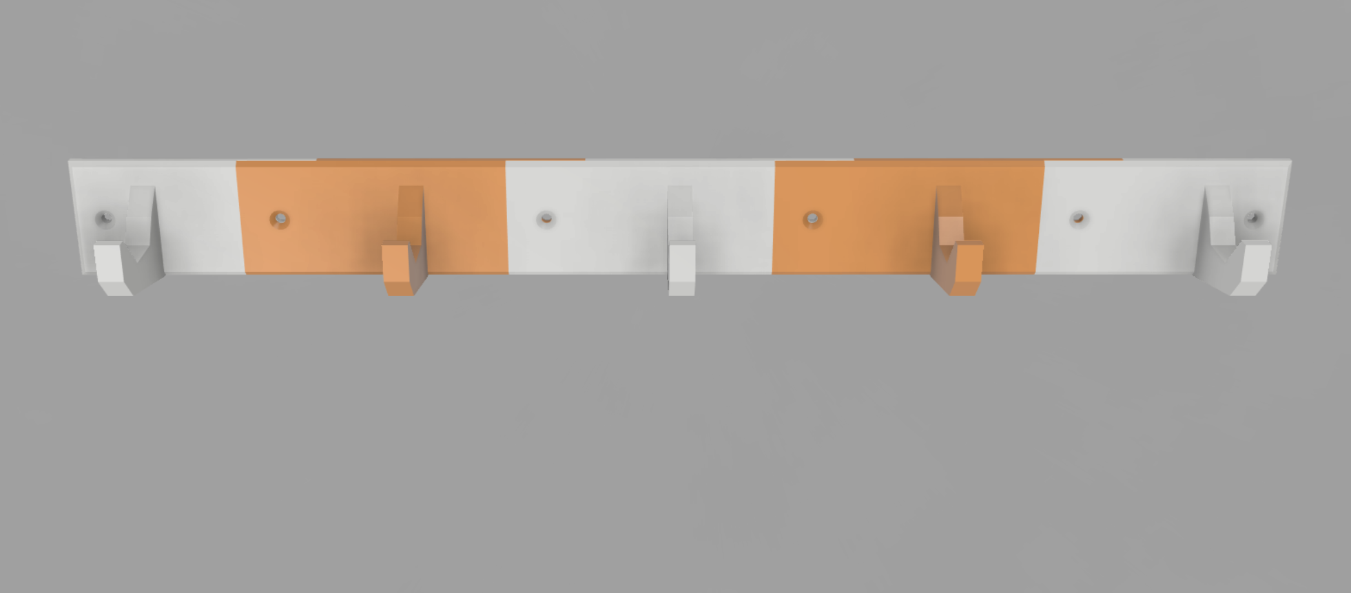 Stackable Modular Wall Hook by Nikolay | Download free STL model ...