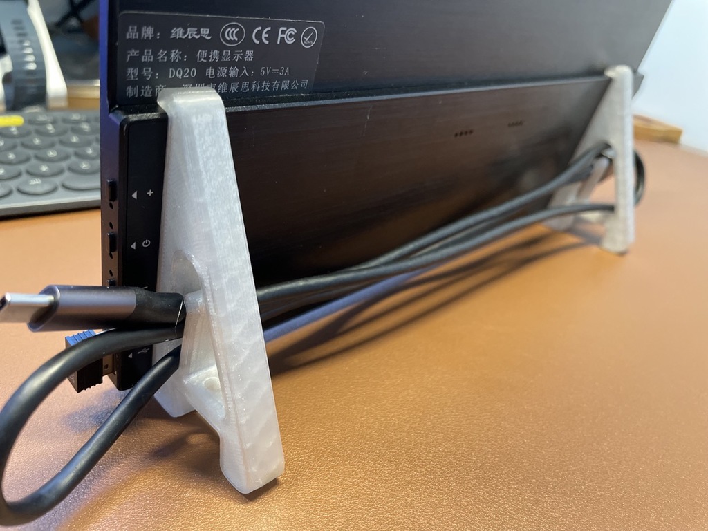 12.5" 2K HDR Portable monitor mount by JascnC | Download free STL model ...