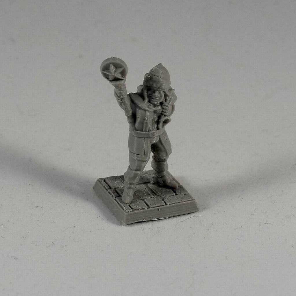 Mrs Santa 28mm (Supportless, FDM friendly) by Brite Minis | Download ...