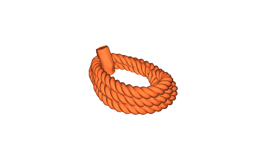 Ropes (Supportless, FDM friendly) by Brite Minis | Download free STL ...
