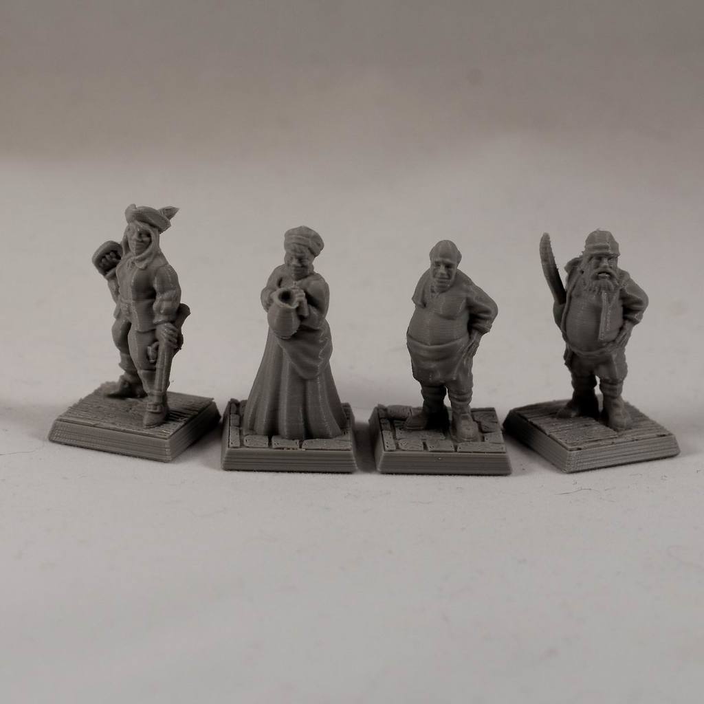 Pirate 28mm (Supportless, FDM friendly) por Brite Minis | Descargar ...