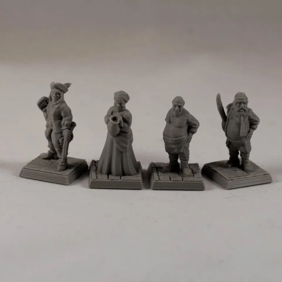 Pirate 28mm (Supportless, FDM friendly) by Brite Minis | Download free ...