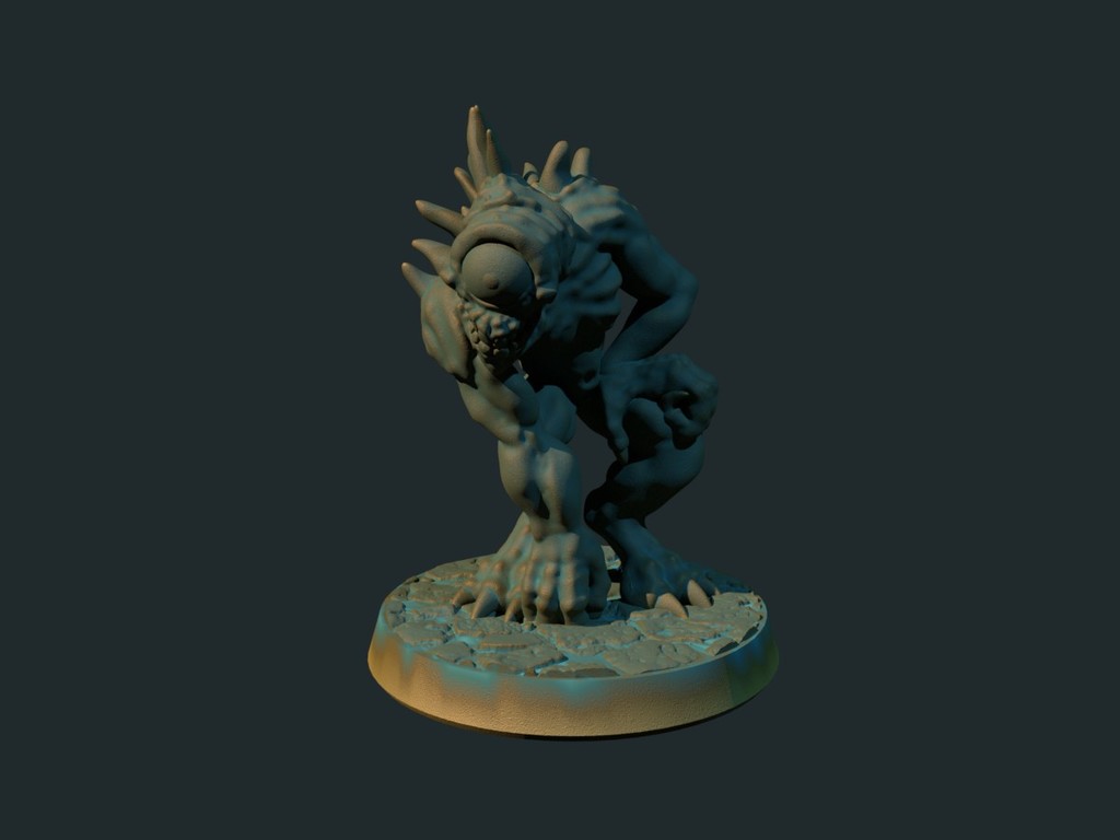 Nothic 28mm (Supportless, FDM-friendly) by Brite Minis | Download free ...