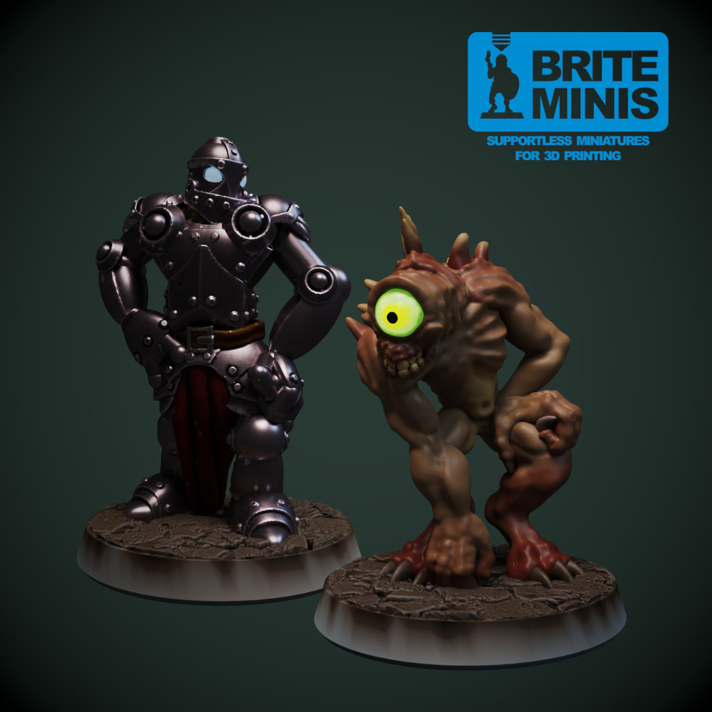Nothic 28mm (Supportless, FDM-friendly) by Brite Minis | Download free ...