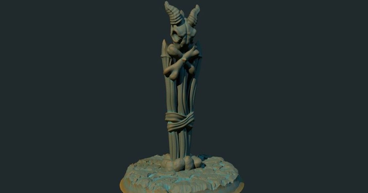 Totem (Supportless, FDM friendly) by Brite Minis | Download free STL ...