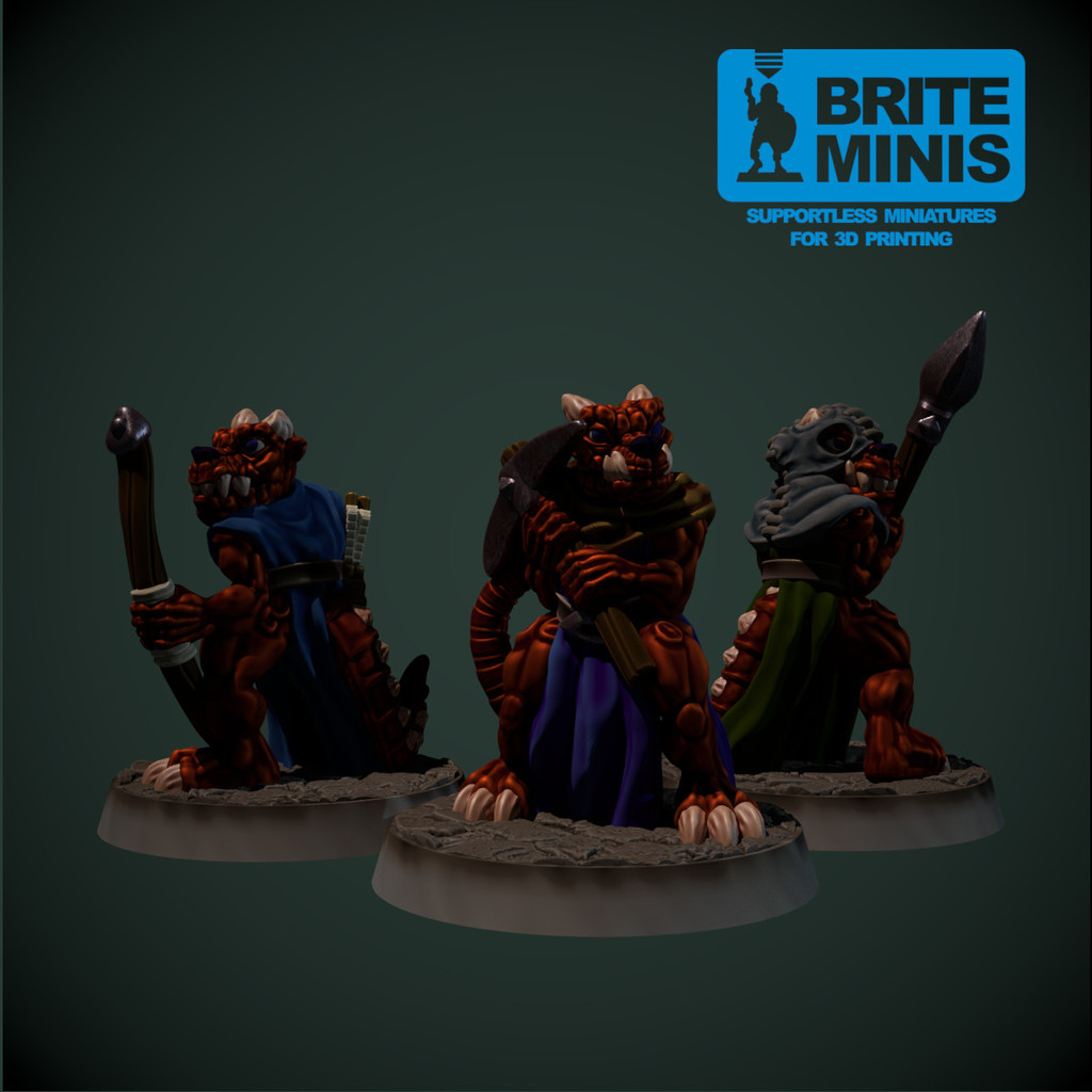Kobold 28mm (supportless, FDM friendly) von Brite Minis | Kostenloses ...