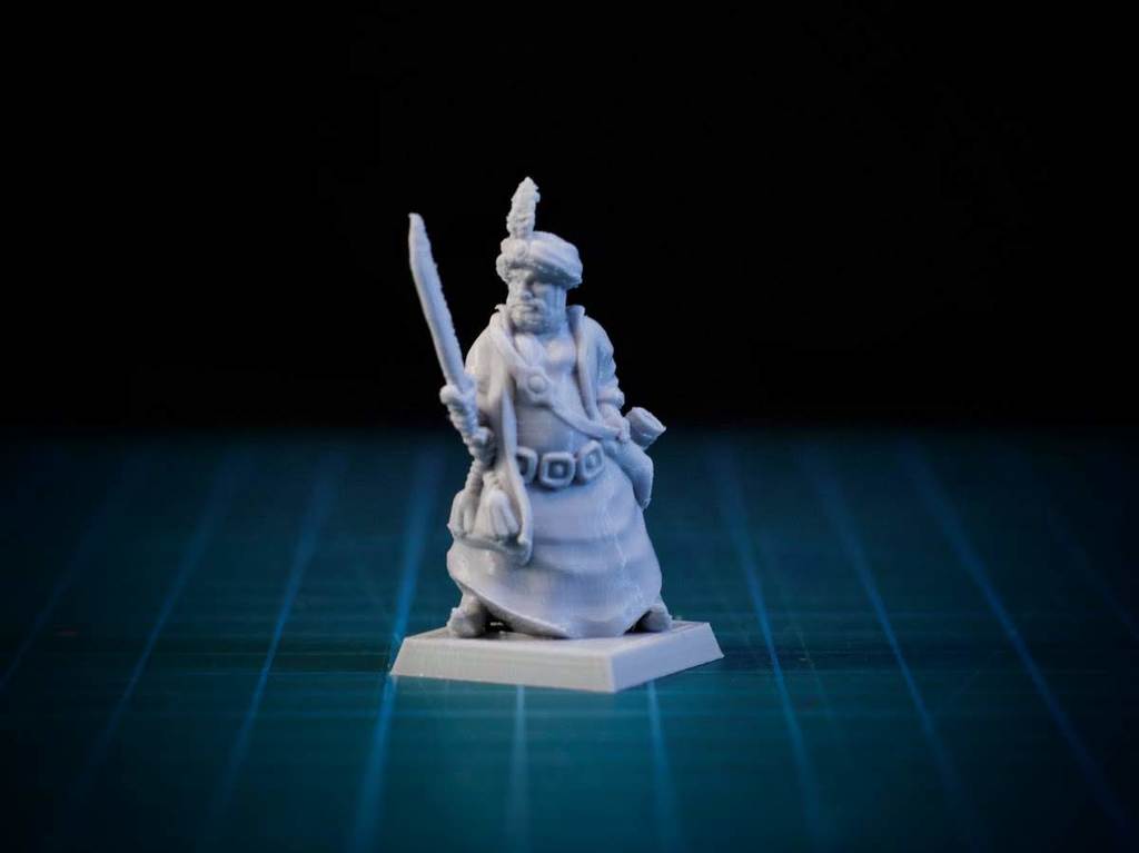 Sultan 28mm (No supports, FDM friendly) by Brite Minis | Download free ...