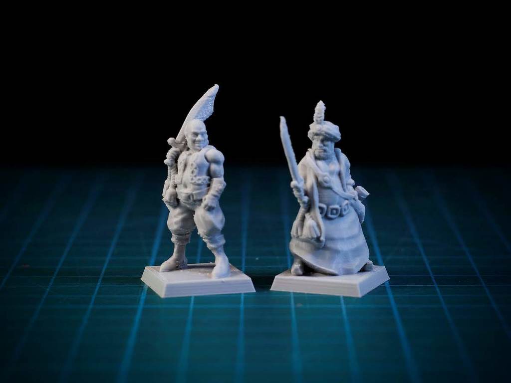 Sultan 28mm (No supports, FDM friendly) by Brite Minis | Download free ...