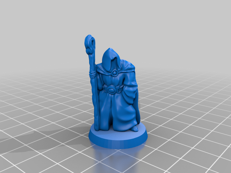 Hooded Stranger 28mm No Supports Fdm By Brite Minis Download Free