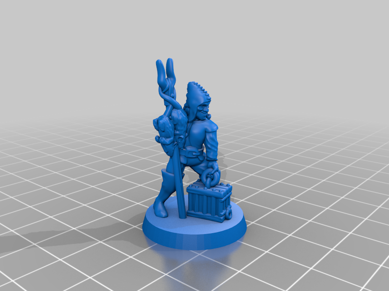 Rat catcher 28mm (No supports needed) by Brite Minis | Download free ...