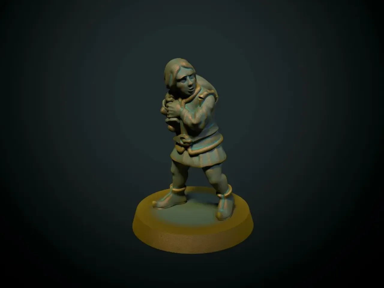 Thief 28mm (No supports needed) by Brite Minis | Download free STL ...