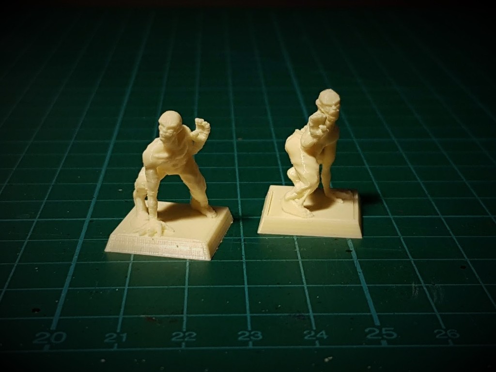 Ghoul 28mm (no supports needed) by Brite Minis | Download free STL ...