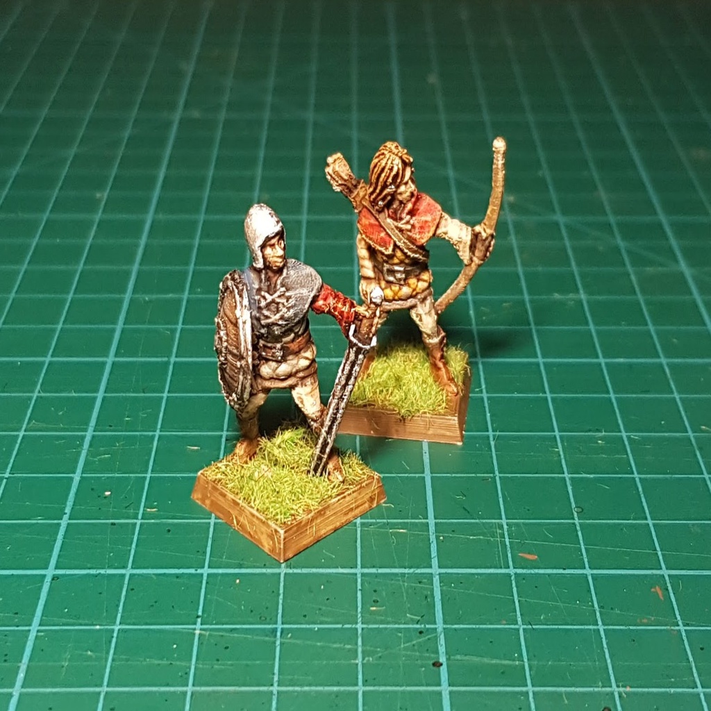Bandit with sword 28mm (no supports needed) by Brite Minis | Download ...