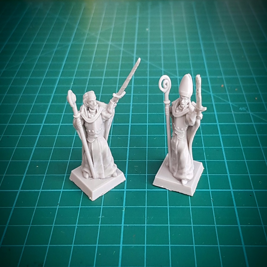 Battle Priest 28mm (No supports) por Brite Minis | Descargar modelo STL ...
