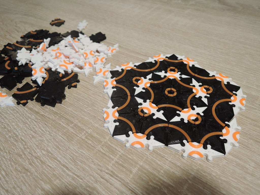 Dual color Penrose Puzzle by Ignis Veneficus | Download free STL model ...