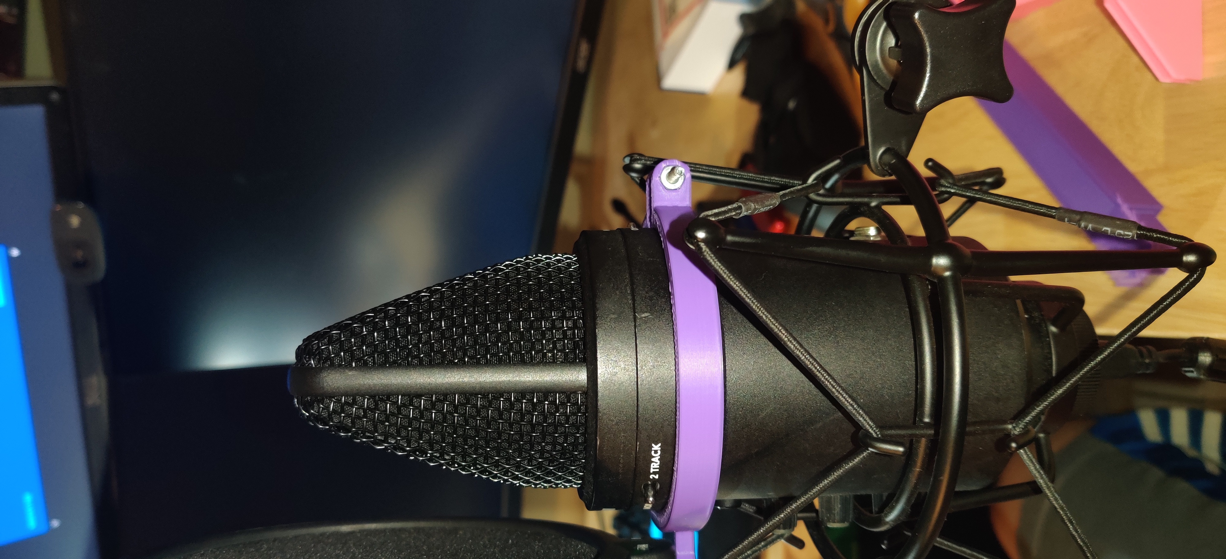Samson Pop Filter Clamp by NLP Customs | Download free STL model ...