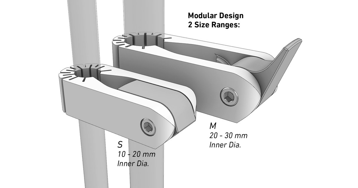 RotoHook - a modular hook attachment for vertical posts by CVD ...