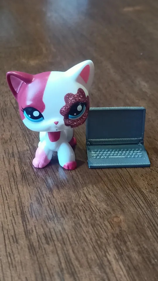 mini laptop for LPS by Adéla | Download free STL model | Printables.com
